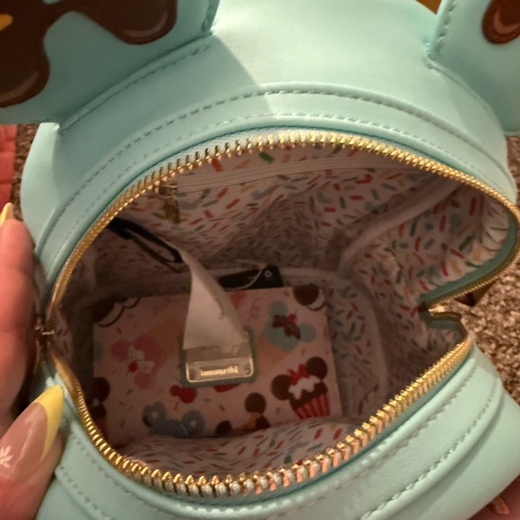 Disney | Bags | Disney Loungefly Sweets Ice Cream Mini Backpack ...